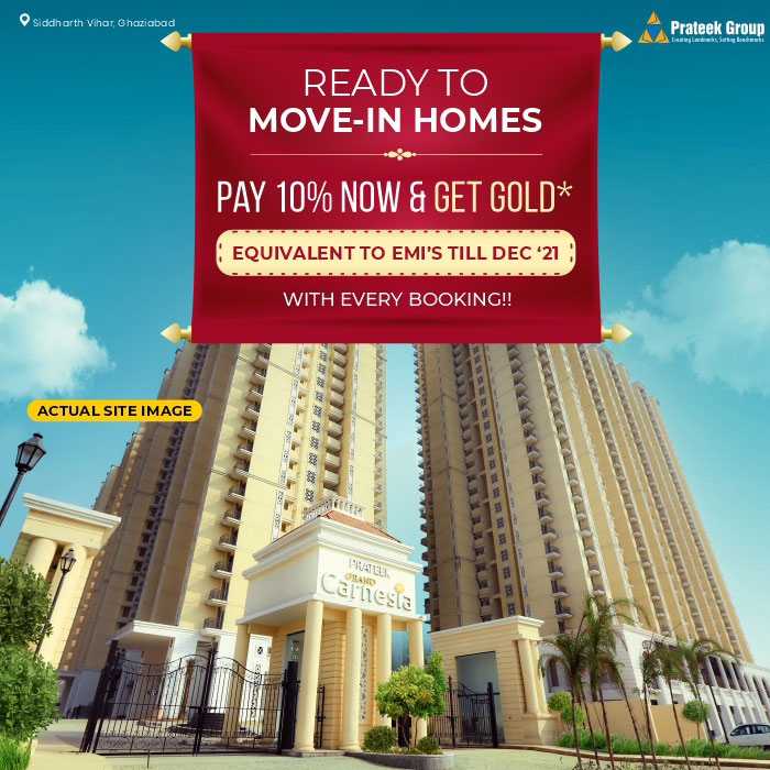 Spacious ready to move-in 2/3 BHK Flats in Siddharth Vihar, NH-24 ...